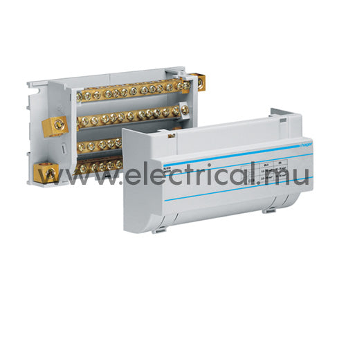 Hager Brass Busbar Terminal 4P | Electrical.mu